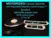 Motorized Canvas Spinner with Adjustable Magnetic Canvas Gripper Lazy ...
