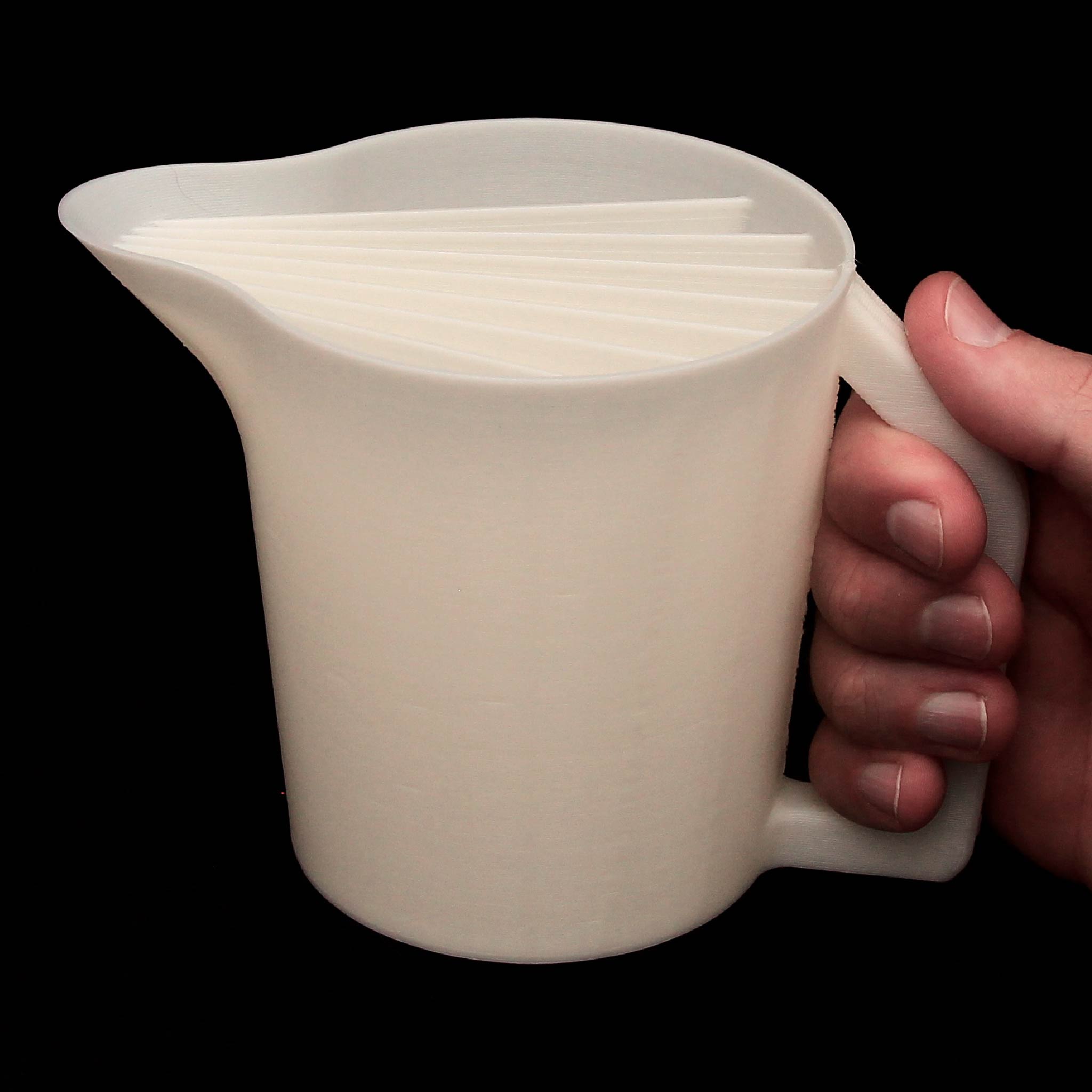 Split Cup with Handle 4oz to 80oz, 2 to 8 slots – PaintPourStore