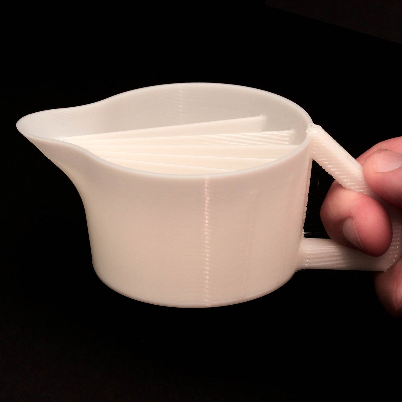 Split Cup with Handle 4oz to 80oz, 2 to 8 slots – PaintPourStore